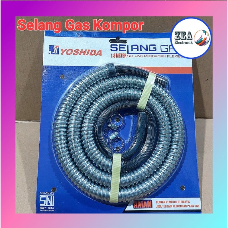 Jual Selang Gas / Selang Regulator / Selang Kompor Panjang 1,8 Meter ...