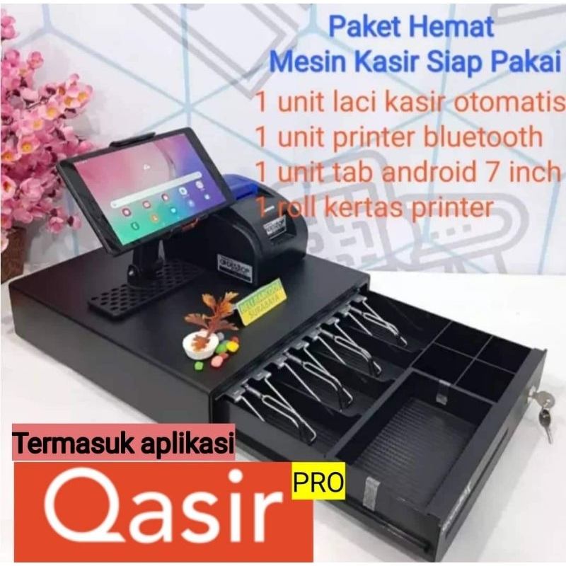 Jual Paket Mesin Kasir Lengkap Pakai Aplikasi Qasir Profesional ...