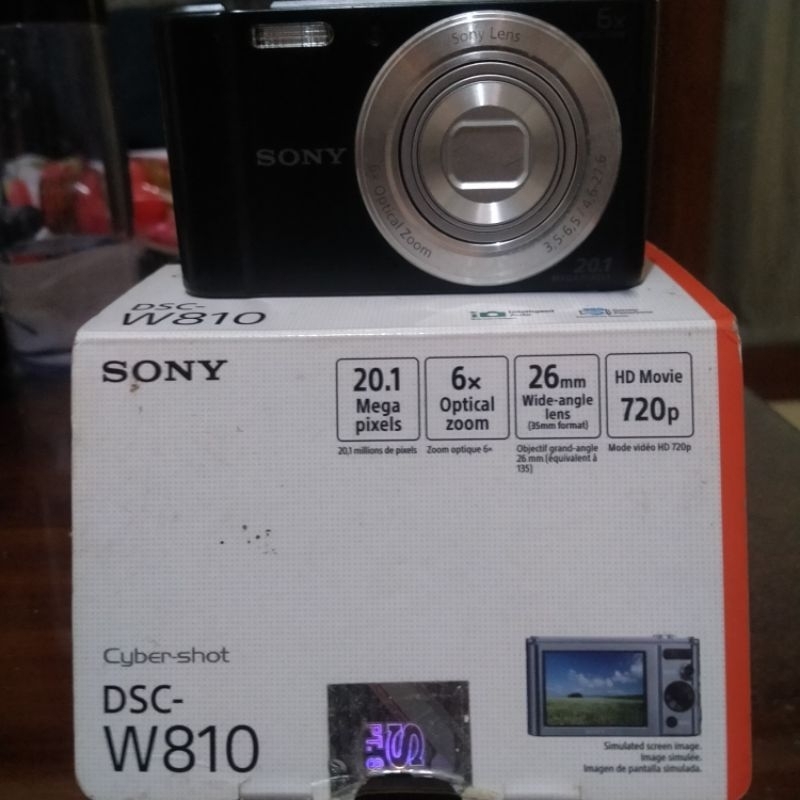 Jual SONY Cyber-shot DSC-W810 Pocket Camera W810 - 2nd | Shopee Indonesia