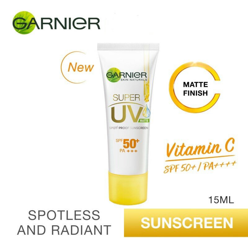 Jual Garnier Bright Complete Super UV Matte Sunscreen SPF 50+ PA ...