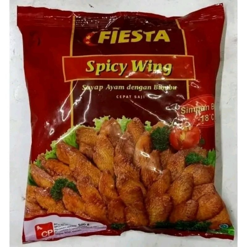 Jual Fiesta Spicy Wing / Fiesta sayap ayam berbumbu | Shopee Indonesia