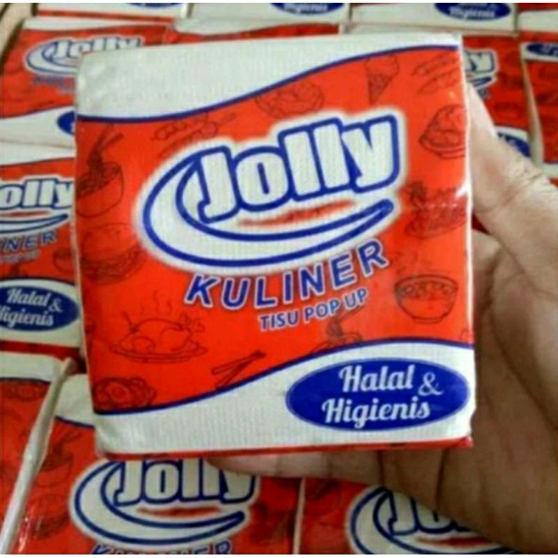 Jual Tisu JOLLY POP UP 90gr / Tisu JOLLY Kecil / Tissue makan JOLLY POP ...