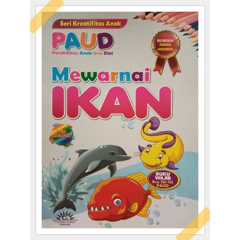 Jual PAUD Mewarnai Ikan | Shopee Indonesia