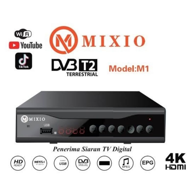 Jual STB Set Top Box TV Digital Mixio M1 | Shopee Indonesia