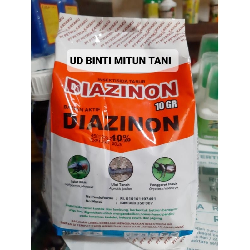 Jual DIAZINON 10GR Insektisida tabur | Shopee Indonesia