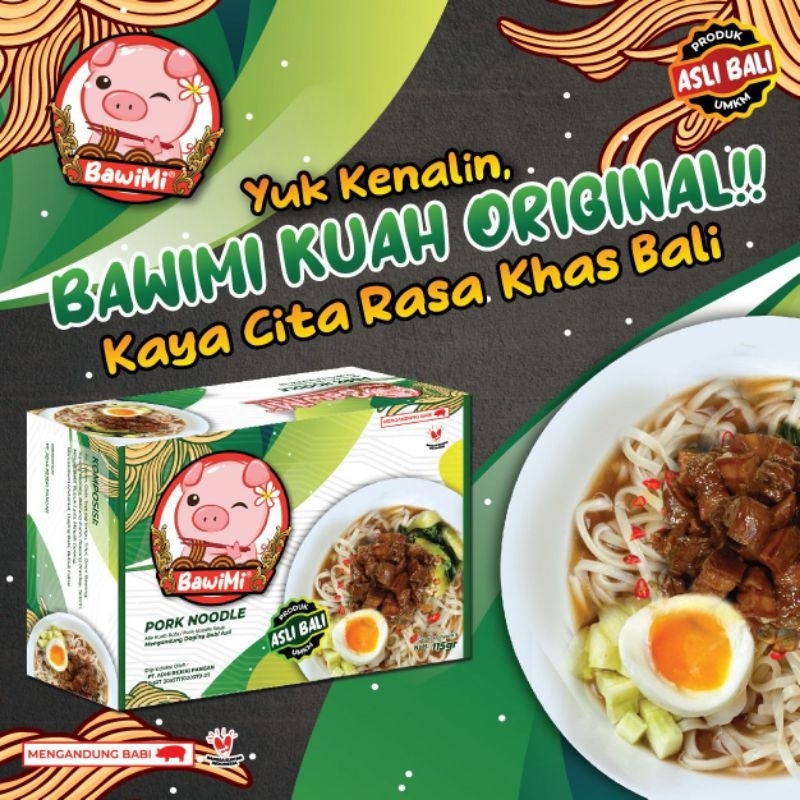 Jual Bawimi (Mie Instant Babi Asli Bali) | Shopee Indonesia
