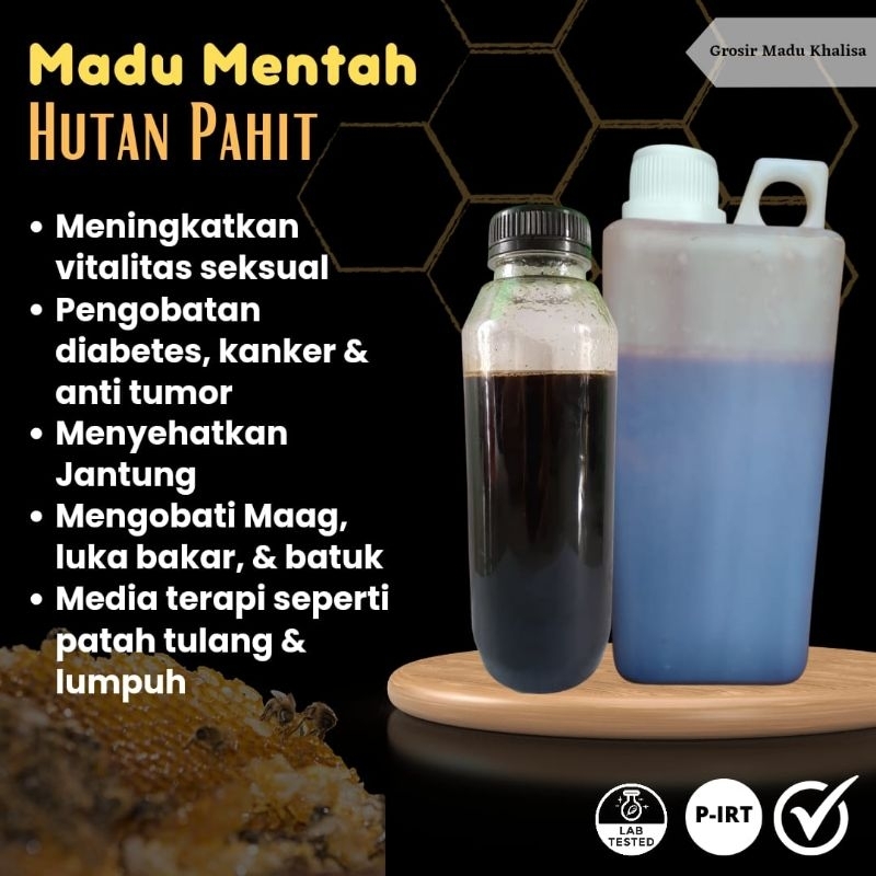 Jual Madu Murni Hutan Pahit Apis Dorsata 100 % Nektar bunga pohon ...