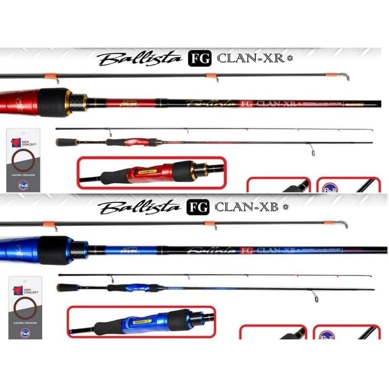 Jual Joran Maguro Ballista FG Clan-XR & Clan-XB UL 2-6LB 1.98m (Ring ...