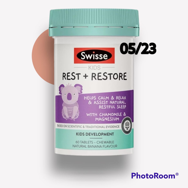 Jual Swisse Kids Rest + Restore 60 Chewable Tablet | Shopee Indonesia