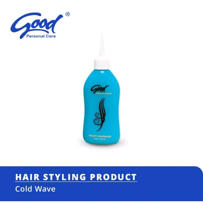 Jual (BPOM ORIGINAL)-GOOD COLD WAVE OBAT KERITING & NEUTRALIZER 120ML ...