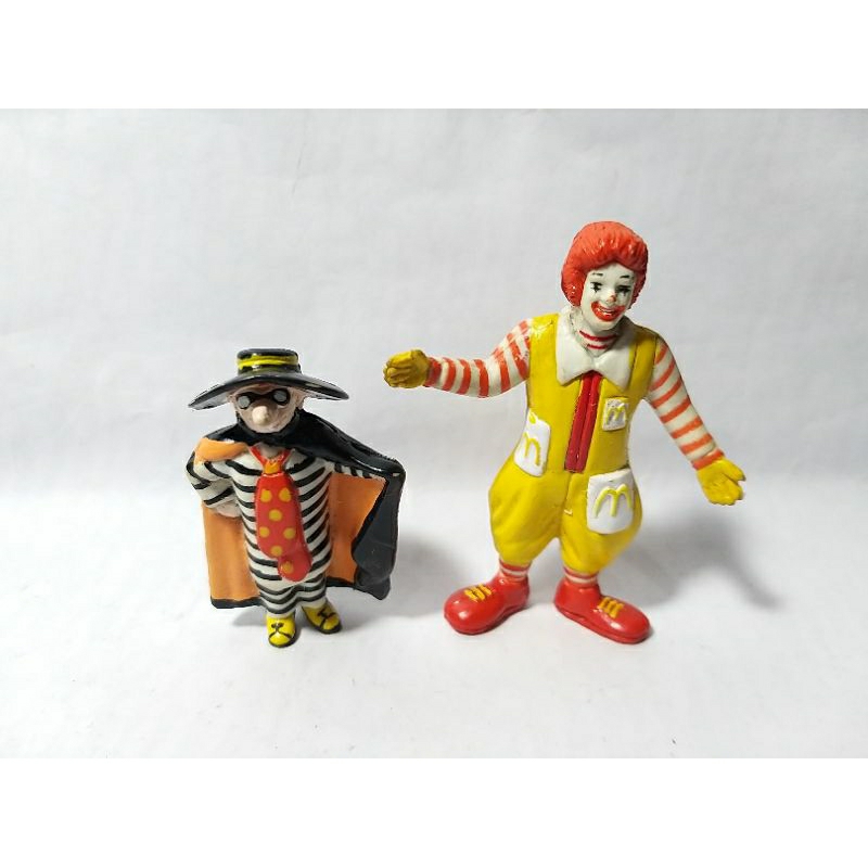 Jual Maskot Ronald Hamburglar Happy Meal Mcd Mcdonalds 1985 85 Figure Figurine Mascot Generasi ...
