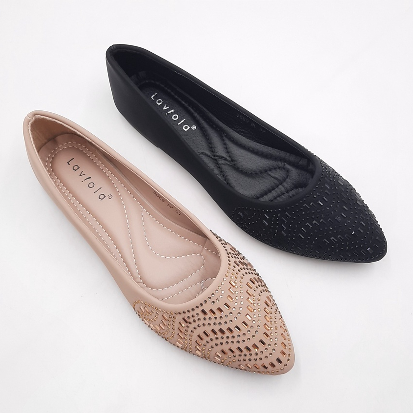 Jual Laviola Shoes - Flat Shoes Wanita - 3689 LSH | Shopee Indonesia