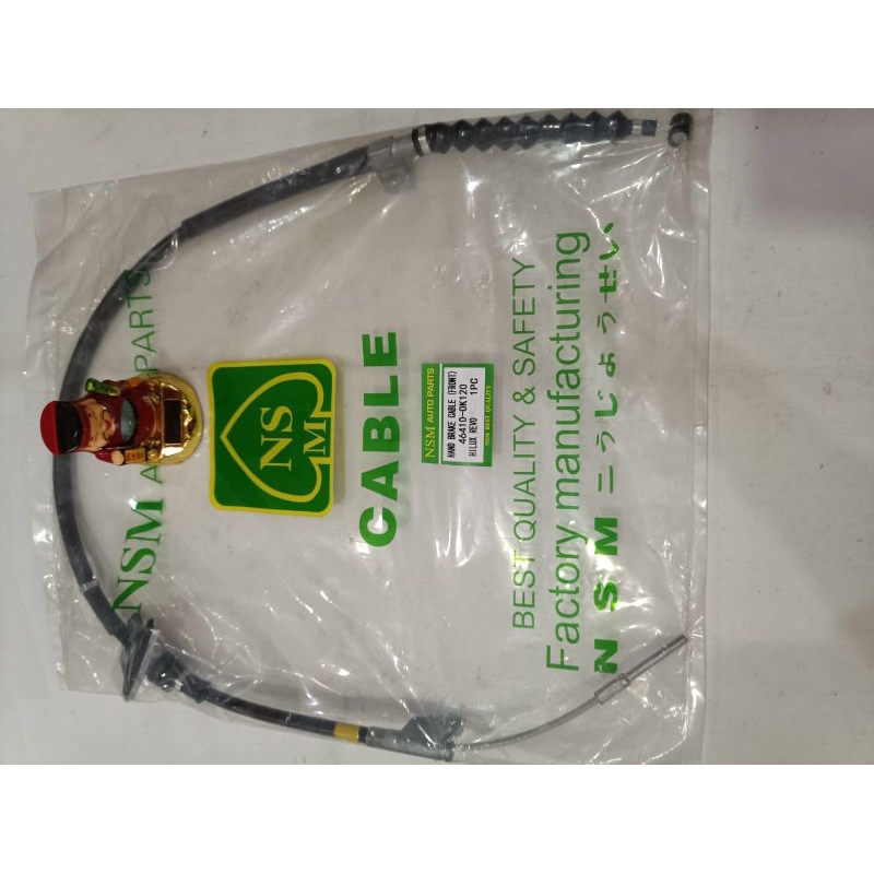 Jual HAND BRAKE CABLE FRONT TOYOTA HILUX REVO PART NO 46410-0K120/KABEL ...