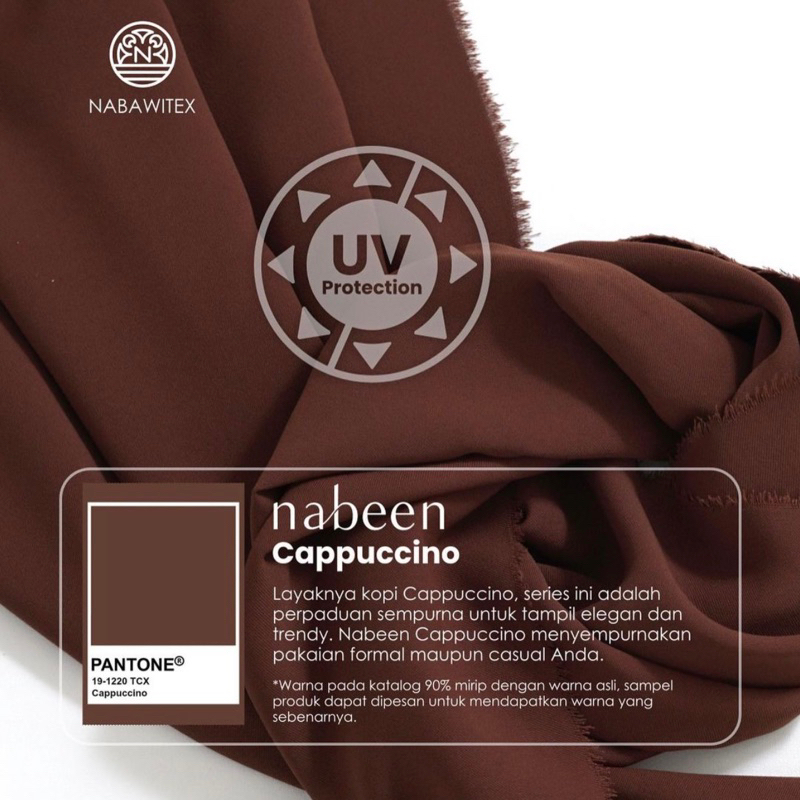 Jual Nabawitex - Nabeen UV Protection bahan kain abaya gamis pakaian ...