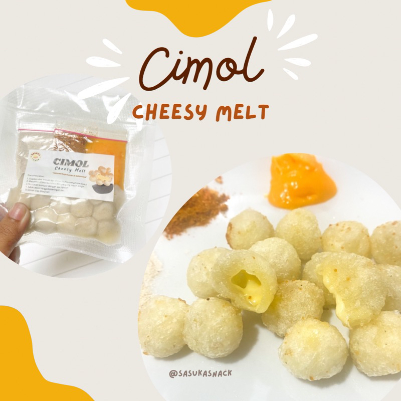 Jual Cimol Cheesy Melt isi 15 pcs / Cimol Keju Leleh / Cimol Keju Lumer ...