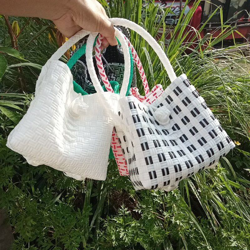 Jual tas anyaman jali premium, tas jali super mini , taswanita, tas ...