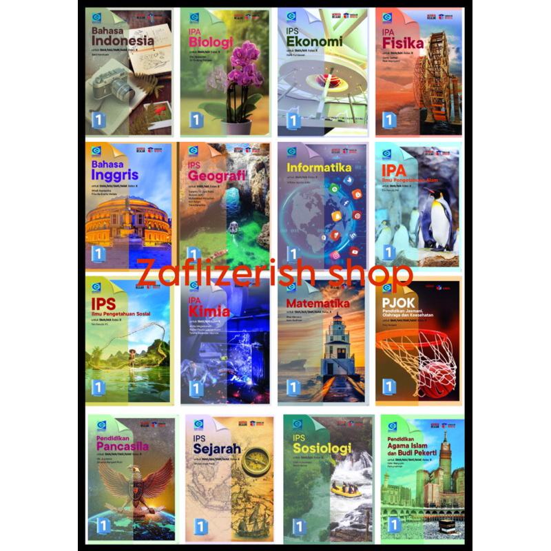 Jual Buku paket kelas X-10 SMA/MA Kurikulum Merdeka - Grafindo | Shopee Indonesia