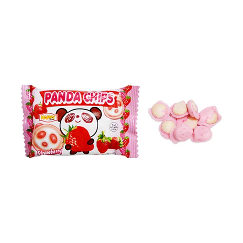 Jual Biskuit Panda Chips Strawberry Isi 10pcs – Snack Jadul Enak Murah ...