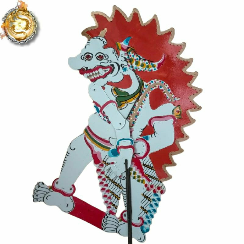 Jual wayang kulit buto boyo rambut geni bahan kertas karton duplex ...