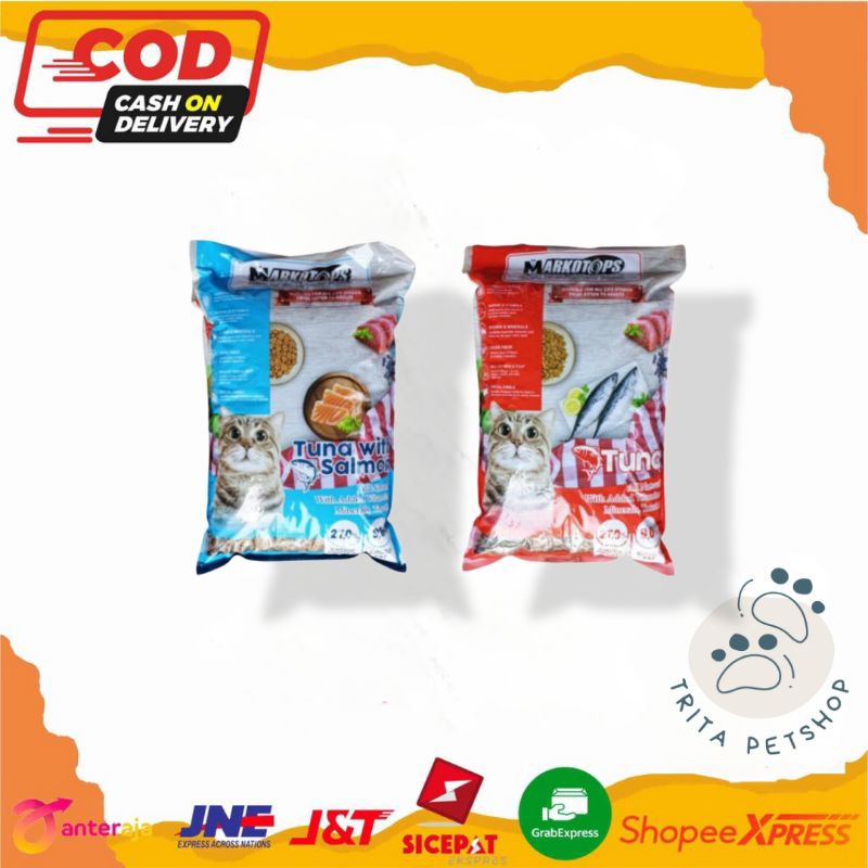 Jual MARKOTOP DRY CAT FOOD ADULT 1 KG / Makanan Kucing Markotop Adult ...