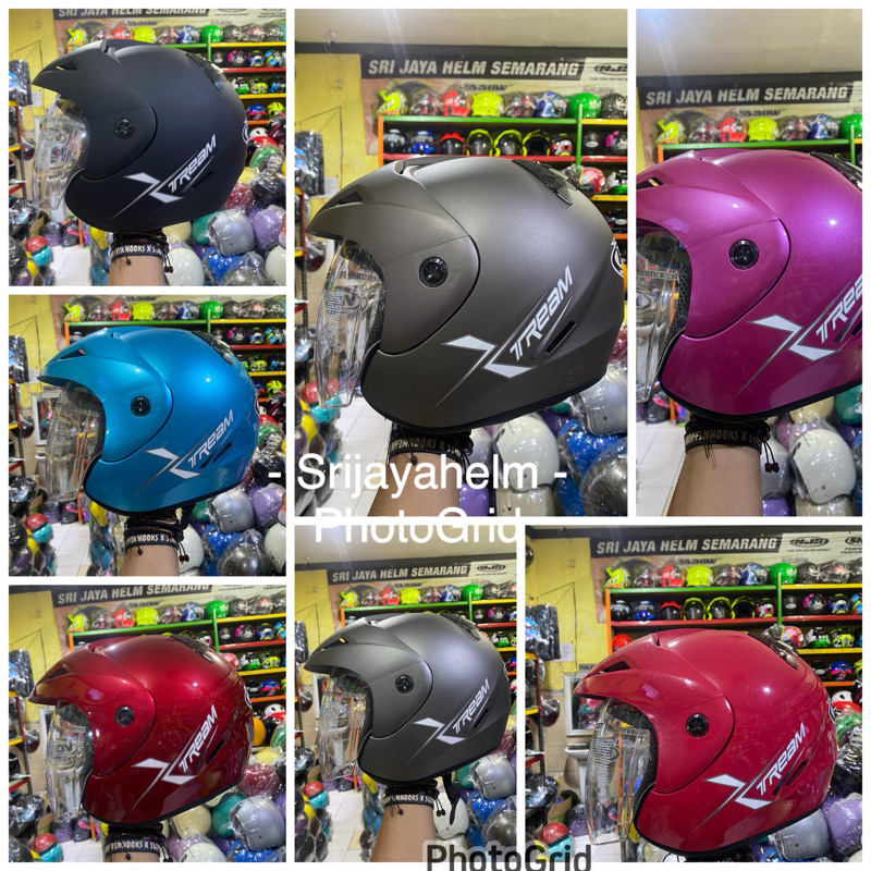 Jual HELM VOG XTREAM FULL WARNA TERPOPULER | Shopee Indonesia
