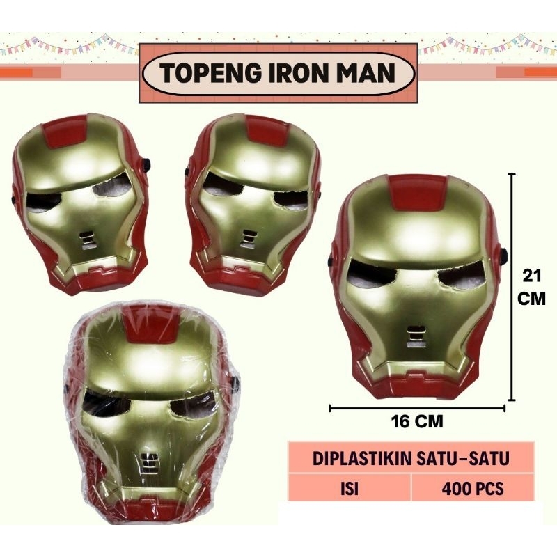 Jual Topeng iron man | Shopee Indonesia