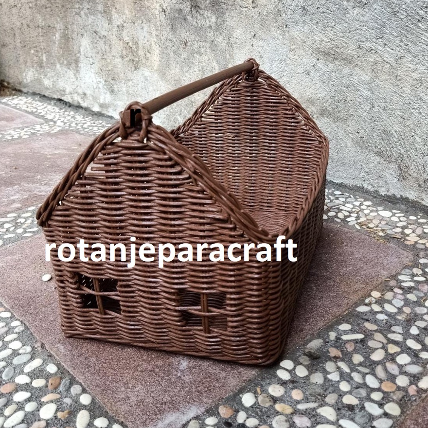 Jual Rotan Rumah Tanpa Atap/Mainan rotan/Rattan House/Rattan Toys ...