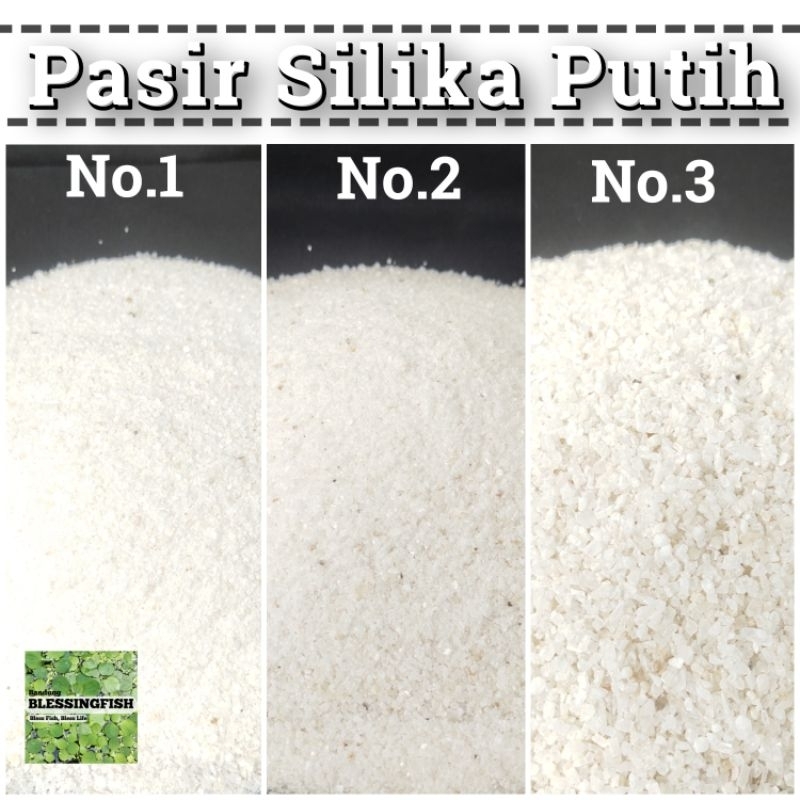 Jual Pasir Silika Putih Pasir Silika Bersih Pasir Hias Aquarium ...