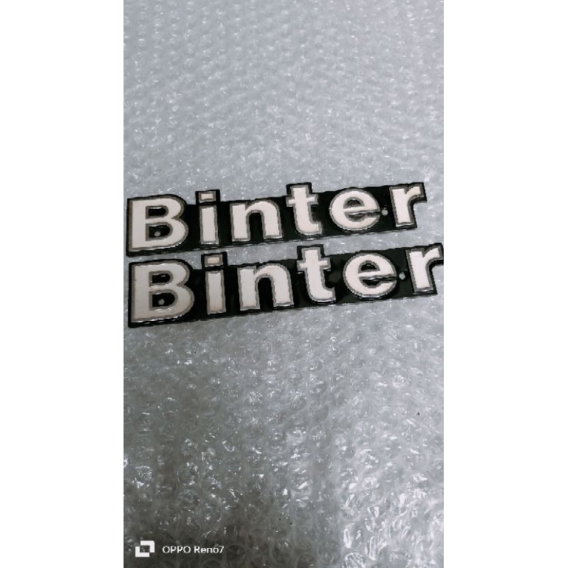 Jual Emblem tangki Kawasaki Binter kh100 Binter Gto original | Shopee ...