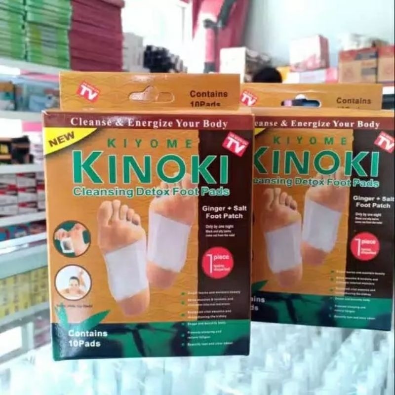 Jual Kinoki Gold Detox Kaki Original New Packing 1 Bungkus isi 10 Pcs ...