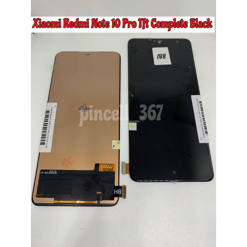 Jual LCD TOUCHSCREEN XIAOMI REDMI NOTE 10 PRO TFT COMPLETE BLACK ...