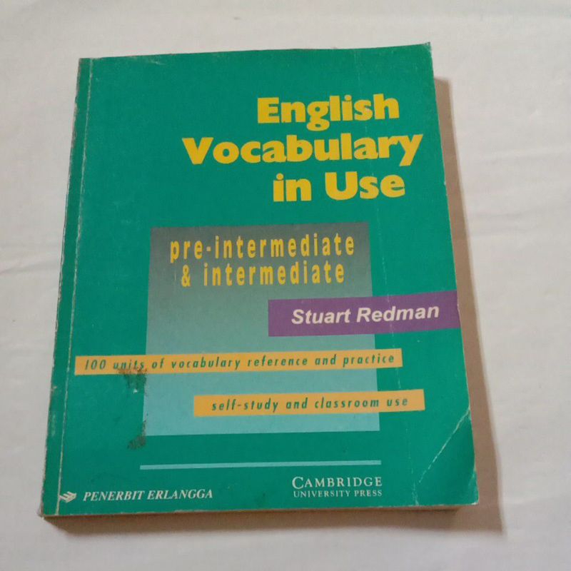Jual English Vocabulary In Use Pre-Intermediate & Intermediate by ...
