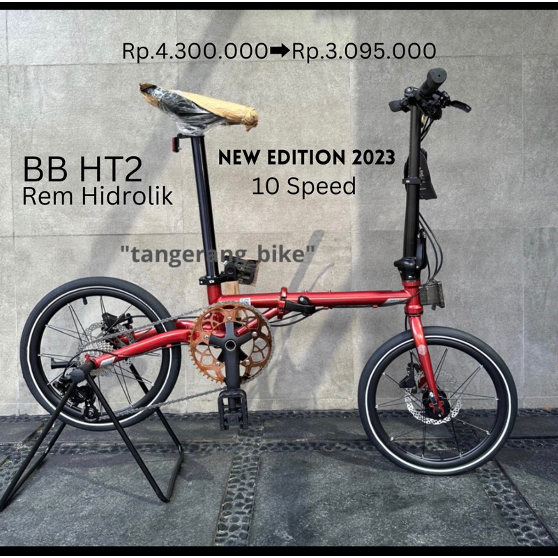 Jual Sepeda Lipat Element troy 10 Speed Full Chromoly, Hidrolik ...