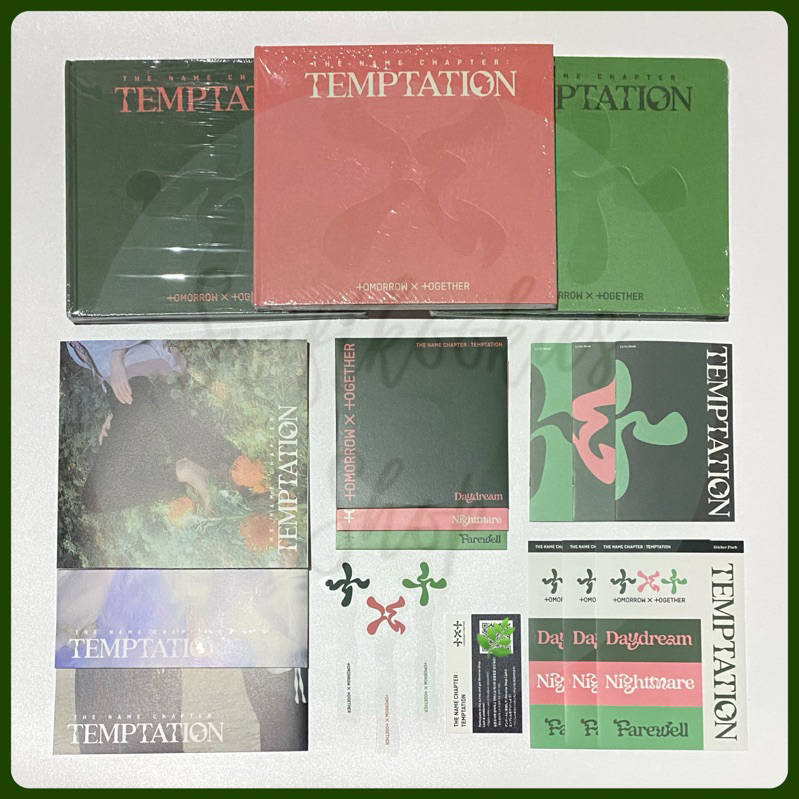 Jual TXT TEMPTATION TNCT ALBUM ONLY INCLUSION PHOTOBOOK POSTER CD ...