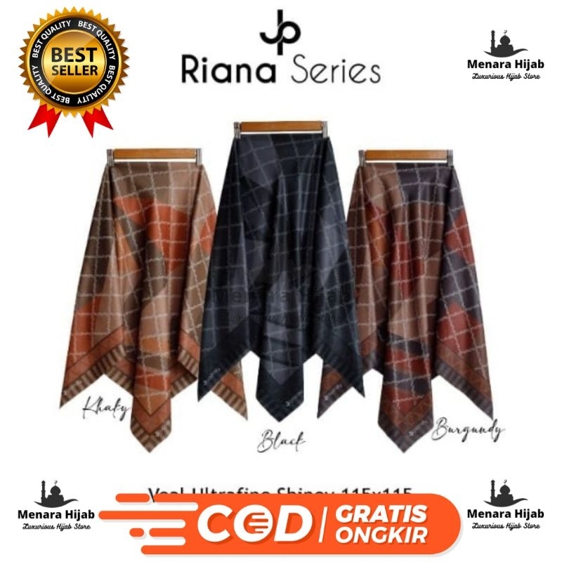 Jual Jilbab journey premium original regular riana series | Shopee Indonesia