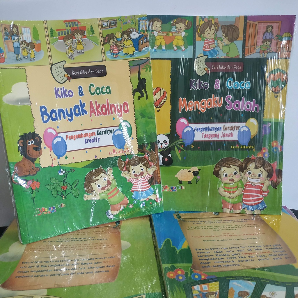 Jual Buku seri Kiko dan Caca (cerita anak) | Shopee Indonesia