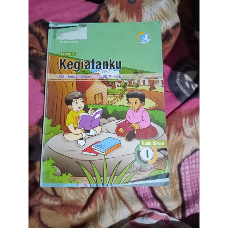 Jual Tema 3 Kegiatanku Buku Tematik Terpadu Untuk Sd Mi Kelas 1