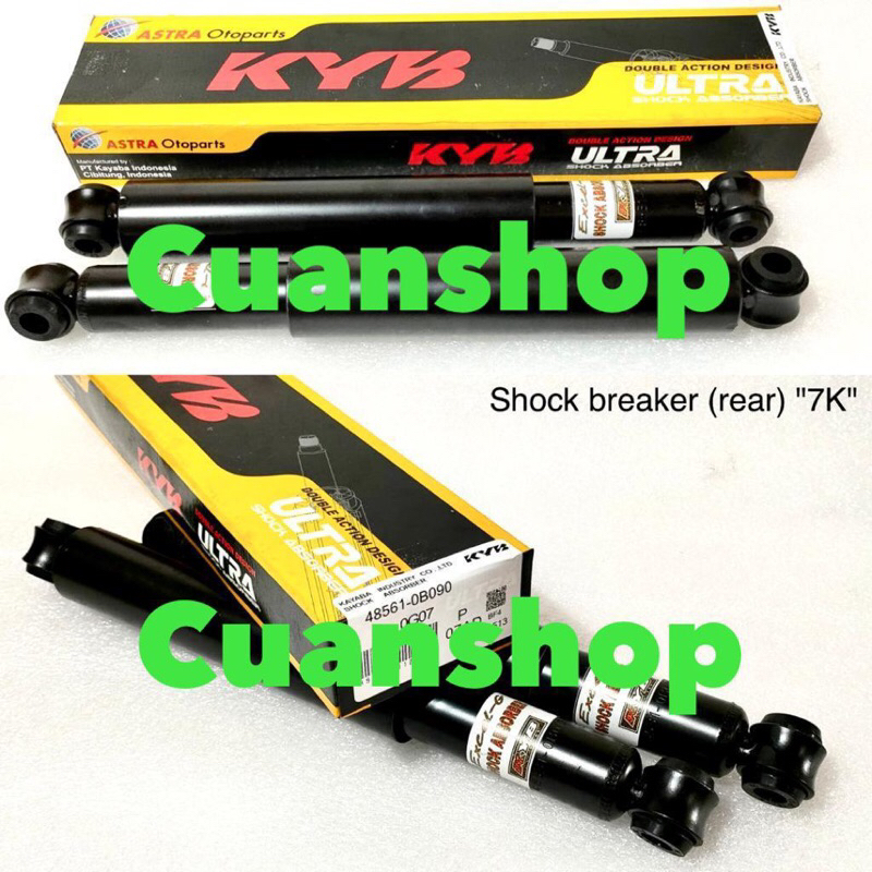 Jual SHOCKBREAKER BELAKANG TOYOTA KIJANG KAPSUL 7K KIJANG SUPER 5K KAYABA ULTRA | Shopee Indonesia