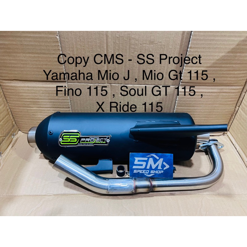 Jual KNALPOT COPY CMS SS PROJECT MADE INDONESIA HONDA VARIO BEAT SCOOPY PCX YAMAHA NMAX AEROX ...
