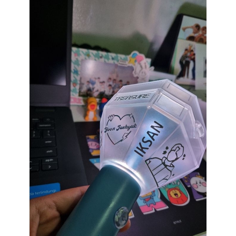 Jual stiker sticker siluet nama hologram treasure bisa untuk light ...