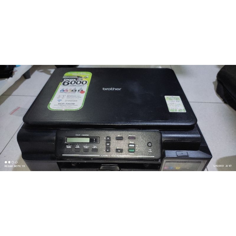 Jual Printer Brother DCP-T500W (Print Copy Scan Wifi) Second | Shopee ...