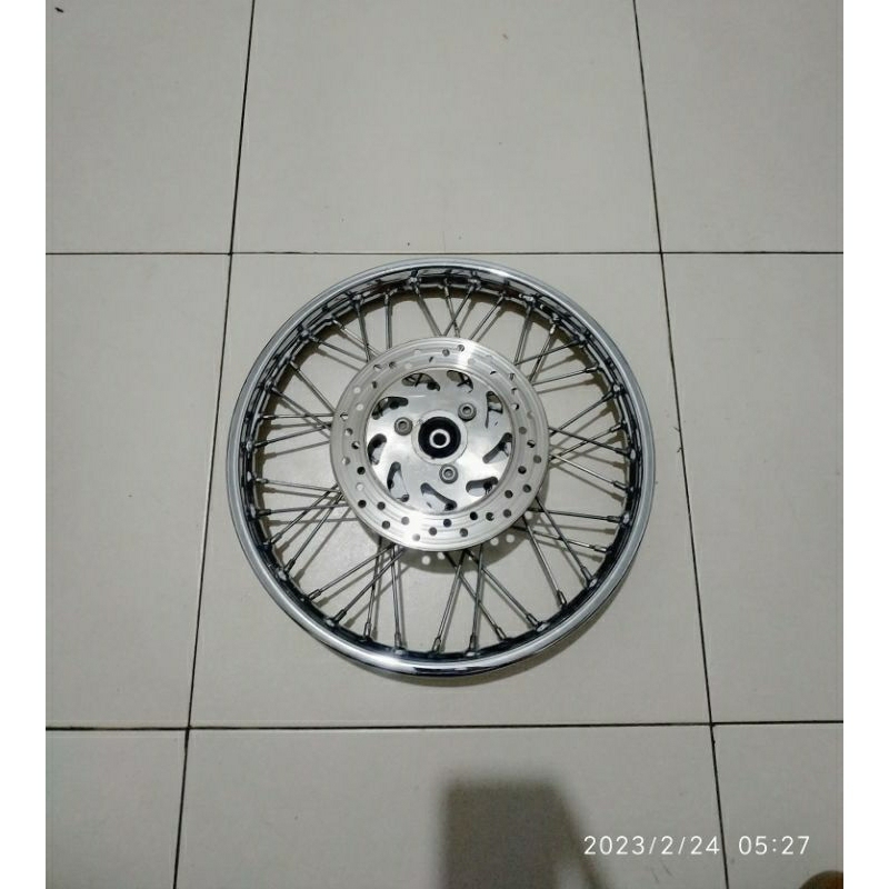 Jual Velg Jari-Jari Ruji Depan Mio Sporty , Mio Smile , Mio Soul , Fino ( Original ) | Shopee ...