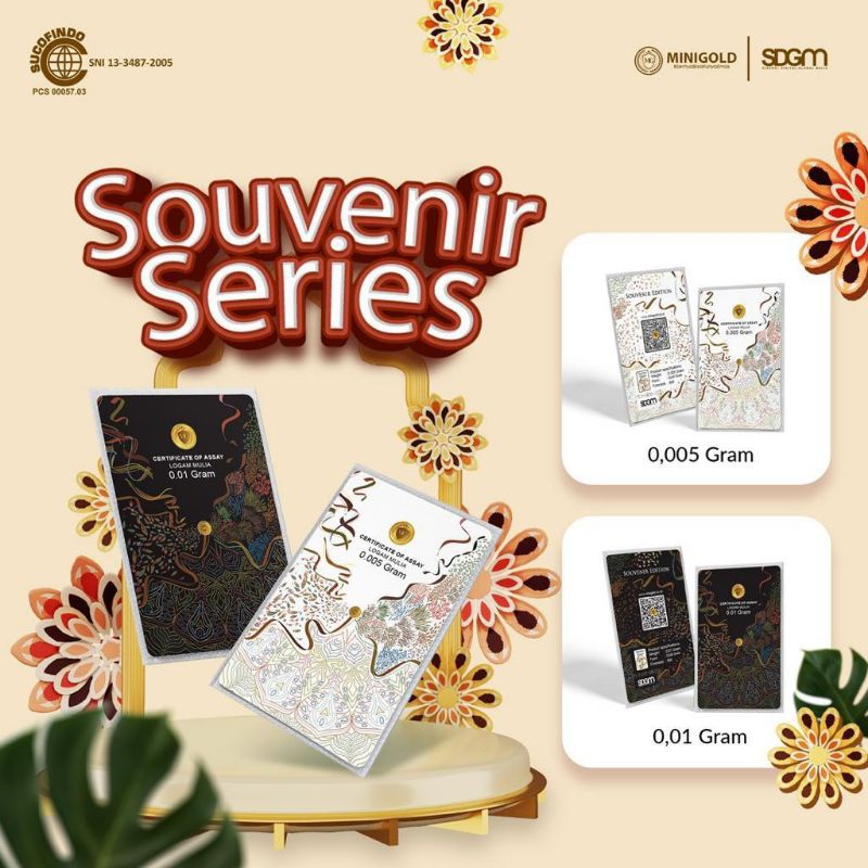 Jual MiniGold Mini Gold Souvenir 0.01 0,01 Gram Logam Mulia 24 Karat ...