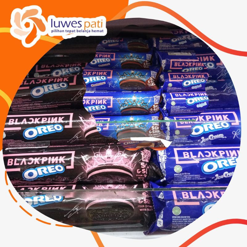 Jual OREO X Blackpink All Variant 125 gr | Shopee Indonesia
