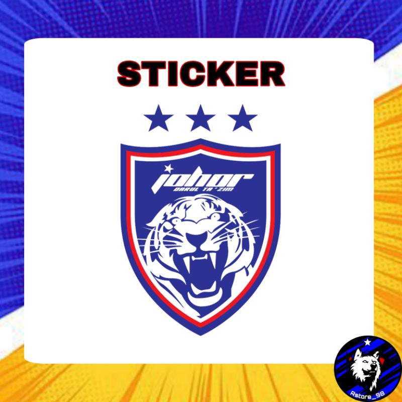 Jual Sticker Stiker Johor Darul Tazim Vinyl Hologram | Shopee Indonesia