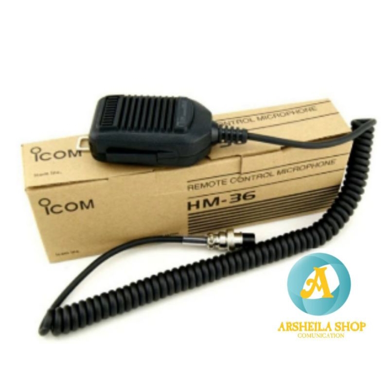 Jual External Mic microfone radio Rig icom ic 718 hm 36 | Shopee Indonesia