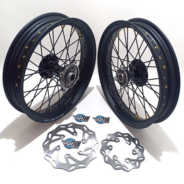 Jual Velg Sepaket Tromol Jari-Jari - Motor Klx 150 - Dtracker - Bf ...
