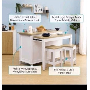 Jual set meja makan minimalis pake meja makan | Shopee Indonesia