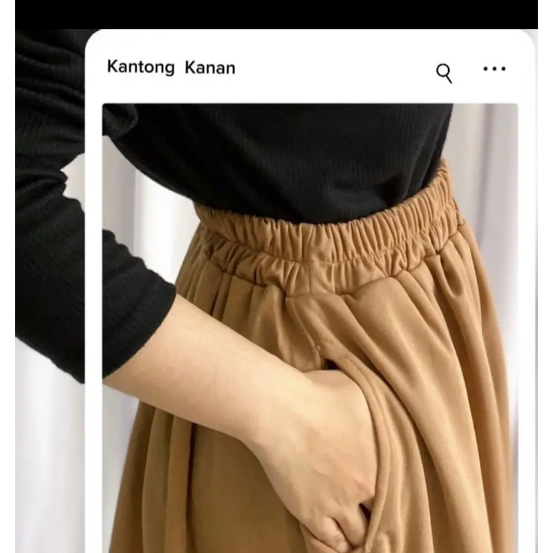 Jual Rok Mayung Polos Premium LP 60-120 CM / Basic Skirt / May Skirt ...