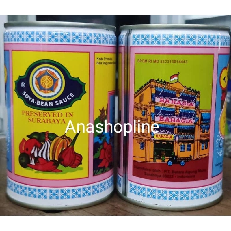 Jual Tauco bahagia 425gr / taucu / taotjo / tao jiew / taoco | Shopee ...